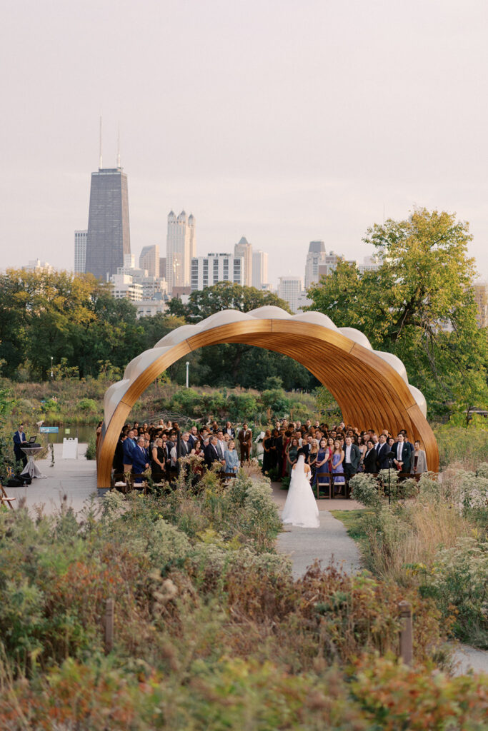 Fun and Elegant Summer Wedding at Cafe Brauer - Peoples Gas Pavilion ...